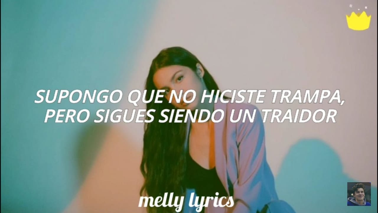 Olivia Rodrigo - traitor (Lyric Video) // Letra en Español - YouTube
