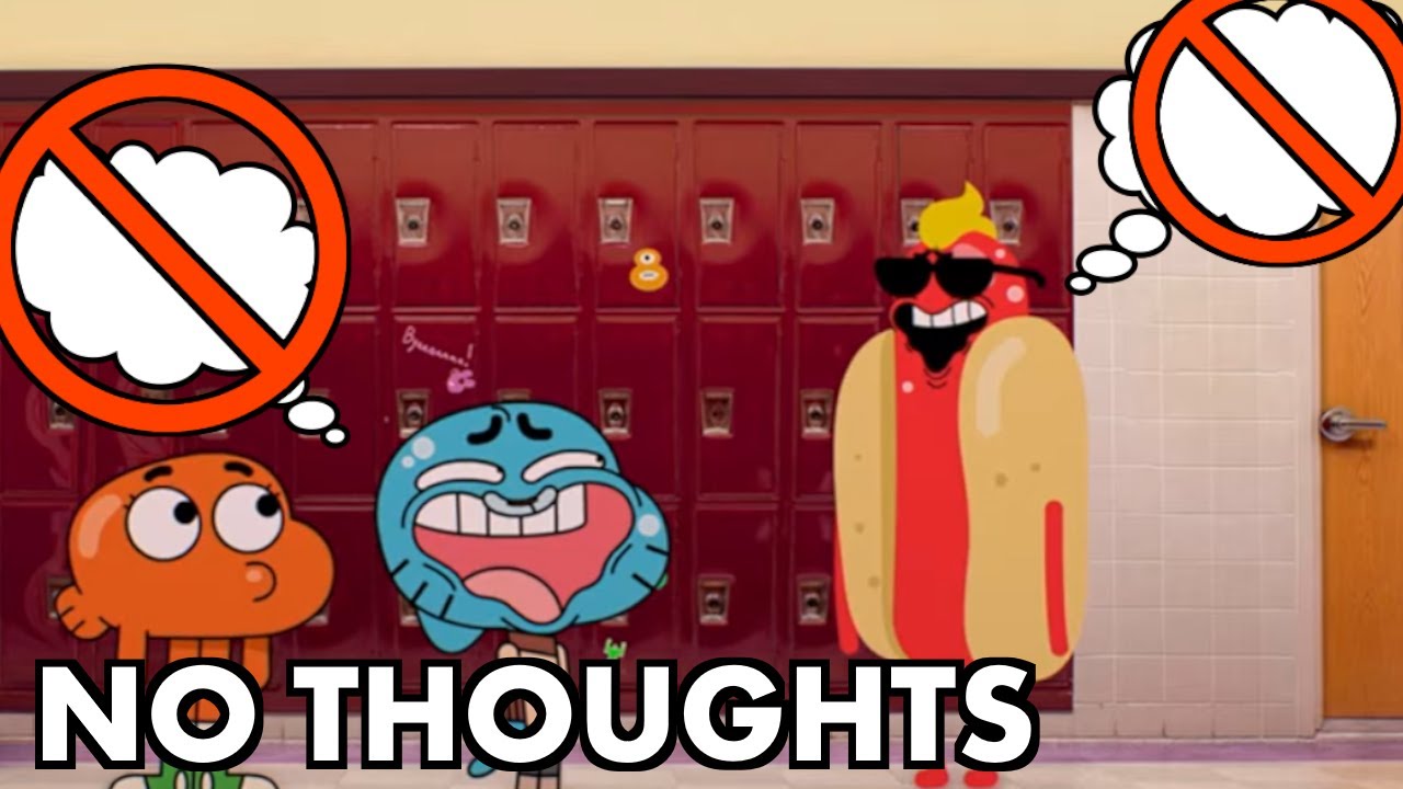 Gumball The Hug but you can't hear anyone's thoughts - YouTube