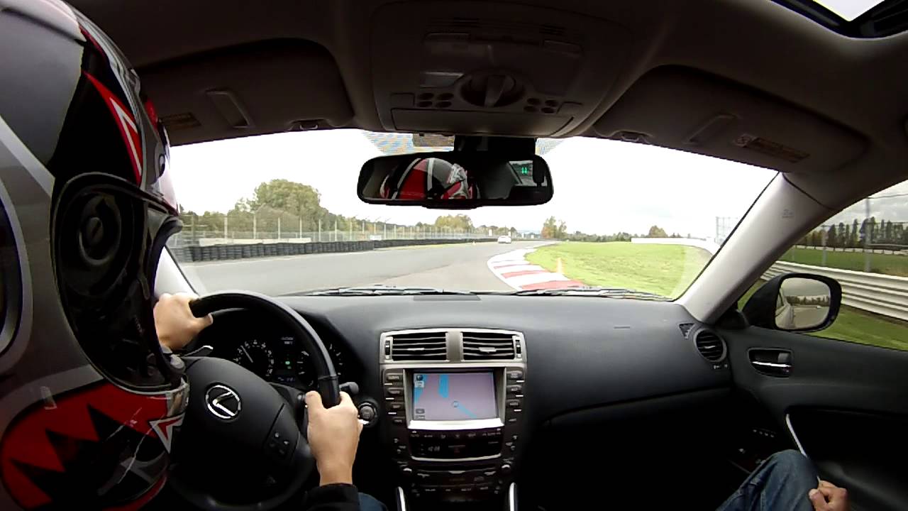 Lexus IS350 at PIR HPDE Day 1 Session 1 Wet Track.MOV - YouTube