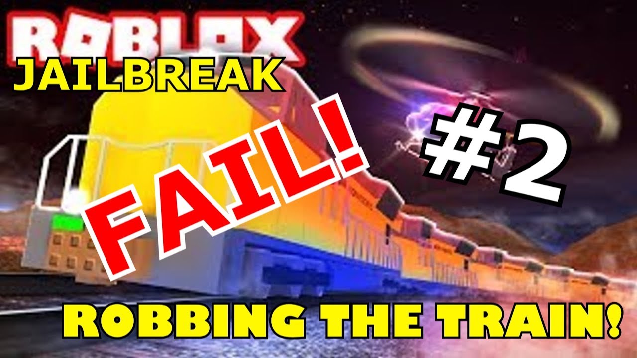 YAYY! | ROBBING THE TRAIN - ROBLOX JAILBREAK #2 - YouTube