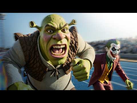 Shrek VS Joker | SPEED COMPARISON