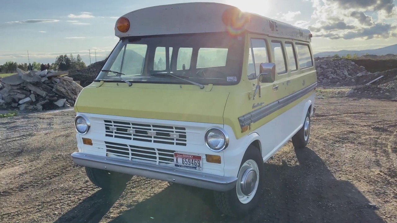1971 Ford Econoline School Bus For Sale - YouTube