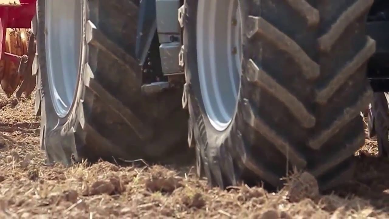 Tractor Tire Flexing 2 - YouTube