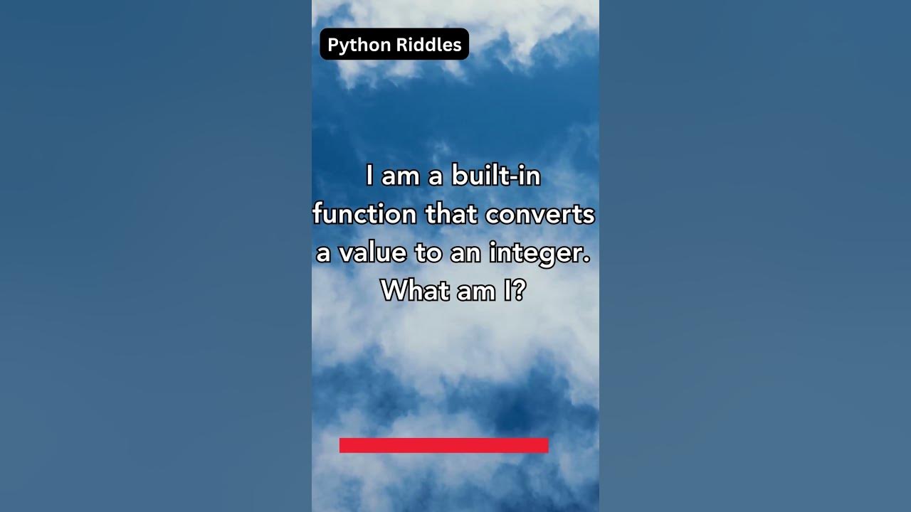 Python Riddle || Part-06 || I'M MIZAN #python #riddle #coding #shorts - YouTube