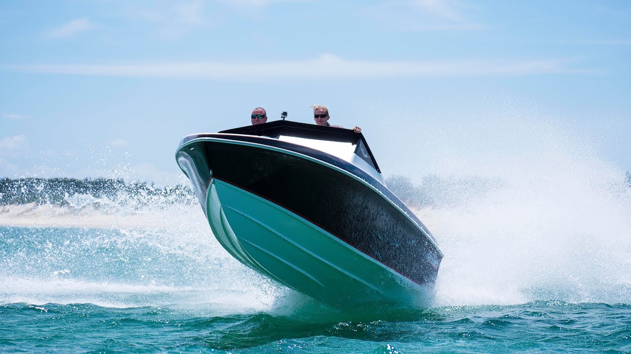 Ultimate spearfishing boat: 73MPH Cootacraft Villain powered by 350HP ...