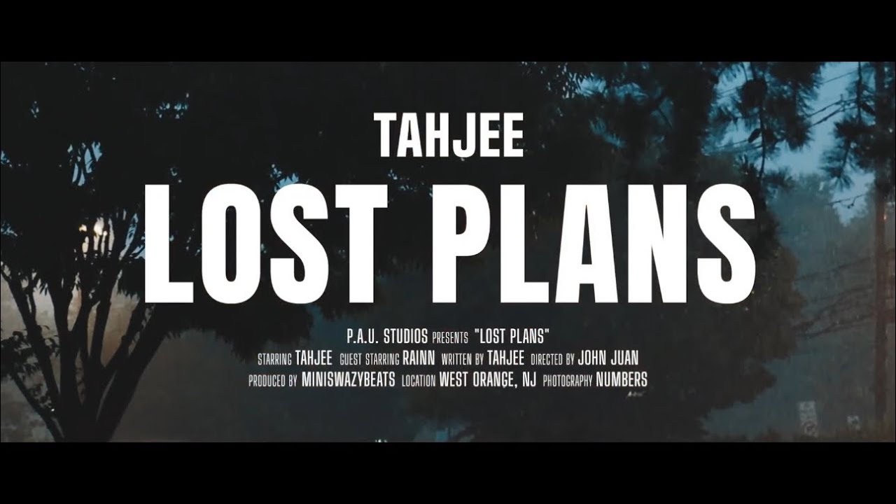 Tahjee - Lost Plans - YouTube