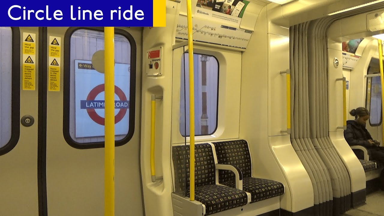 London Underground: Riding the Circle line from Westbourne Park to ...