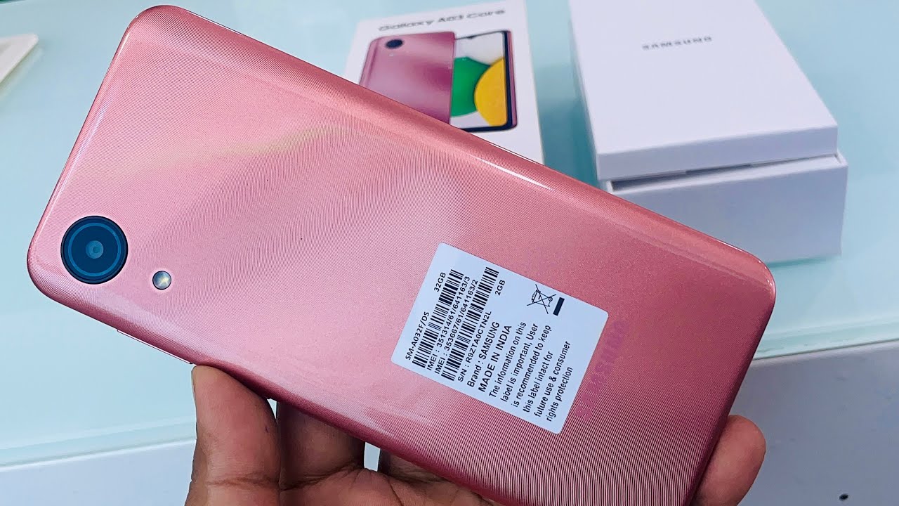 Samsung Galaxy A03 Core Unboxing & Review 🔥 | Price_6999😳 - YouTube