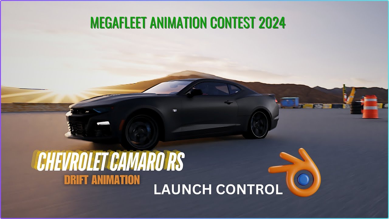 “The MEGA Fleet Animation Contest 2024.” Chevrolet Camaro RS| Launch ...