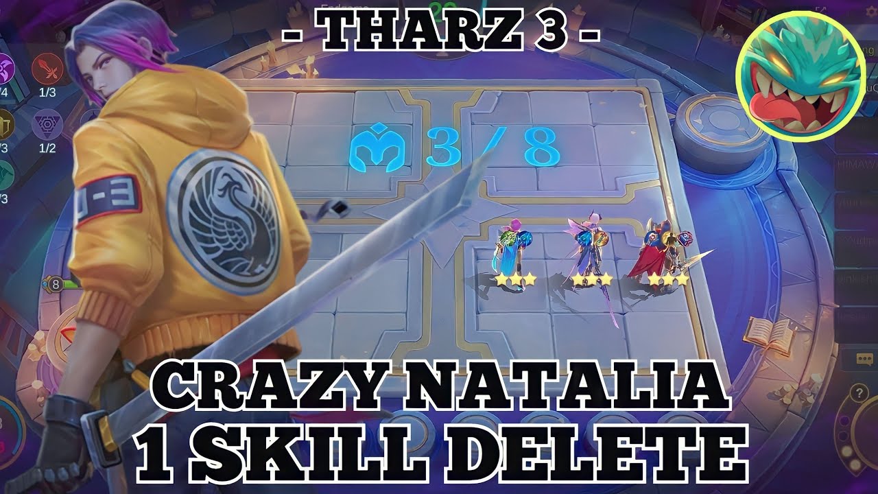 Best Way To Use Tharz Skill 3 Using 5 Gold Strategy New Meta | Hyper ...