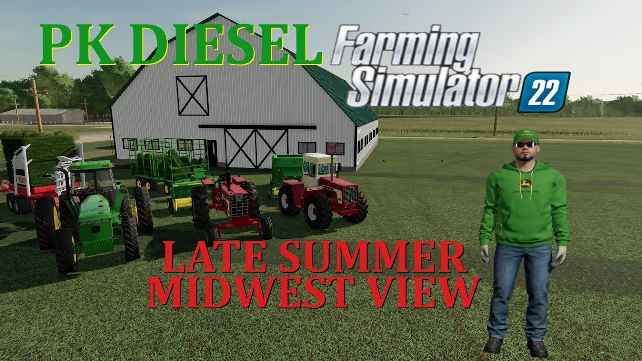 NEW COW BARN NEW 4166 IH 4WD NEW PEA SILAGE BALES TYPES OF STRAW LATE ...