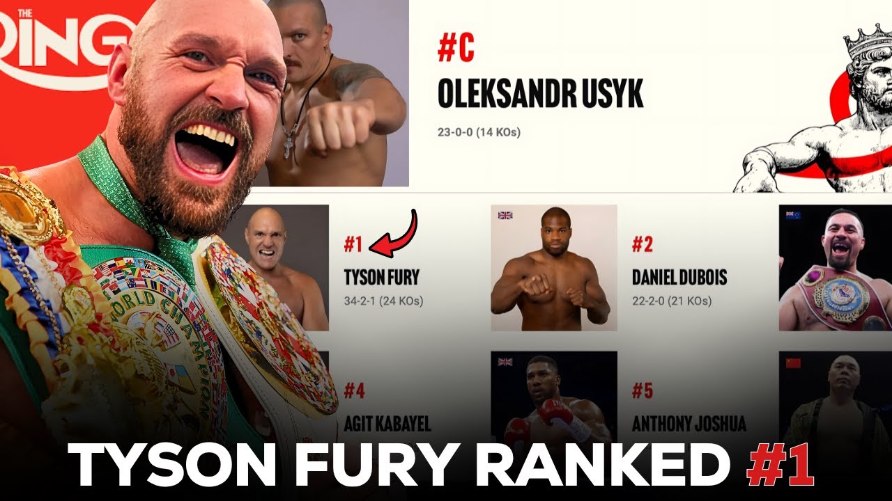 RING MAGAZINE RANK TYSON FURY #1 - JOSHUA FIGHT HAPPENING??? - YouTube
