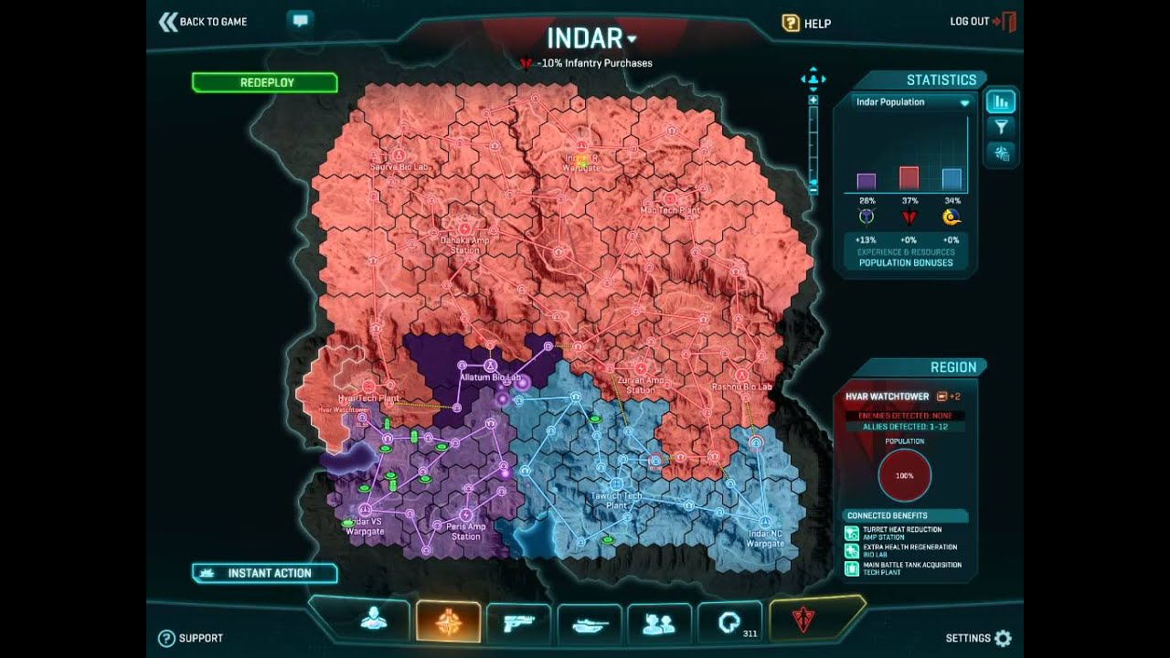 Random spawn locations on the Indar Map. - YouTube