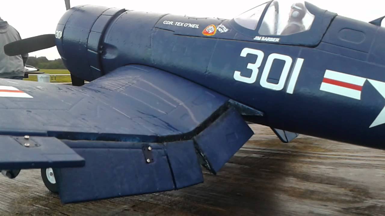 Durafly Corsair Flap Modification - YouTube