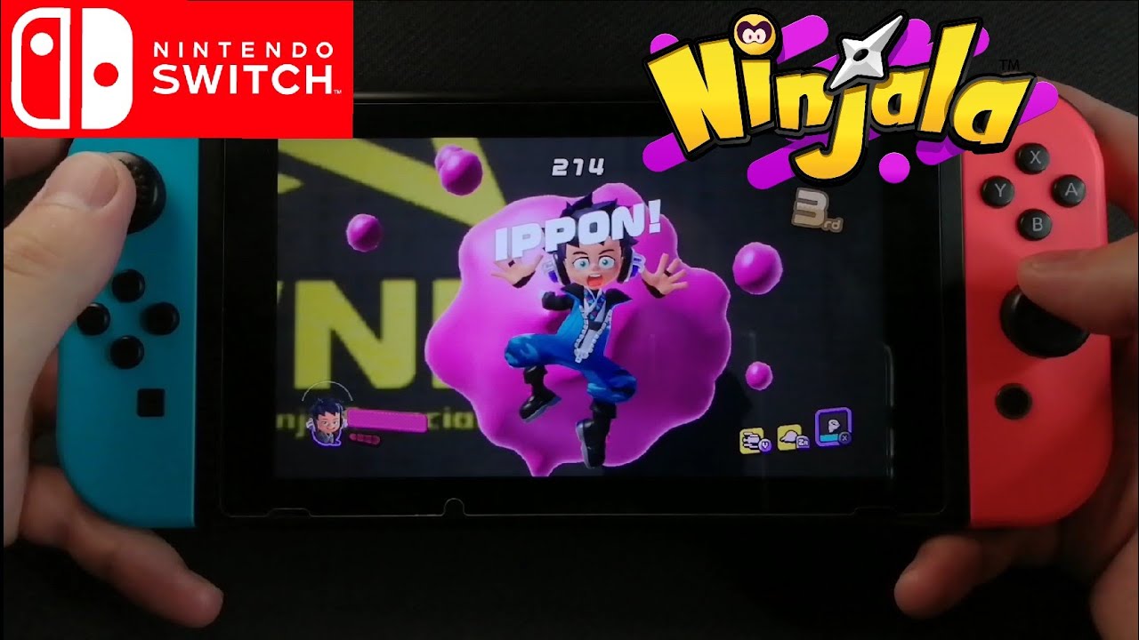 Playing Ninjala on the Nintendo Switch #2 - YouTube