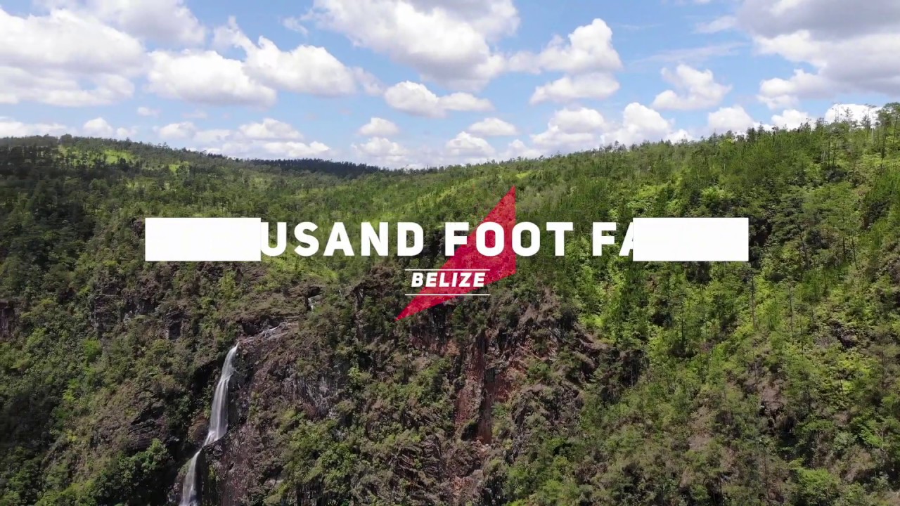 Thousand Foot Falls - BELIZE - YouTube