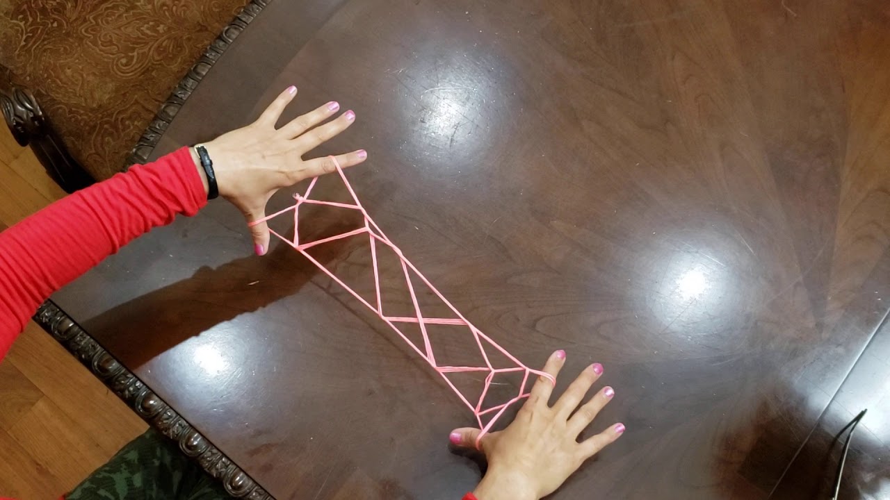 Shapes with loop of thread - YouTube