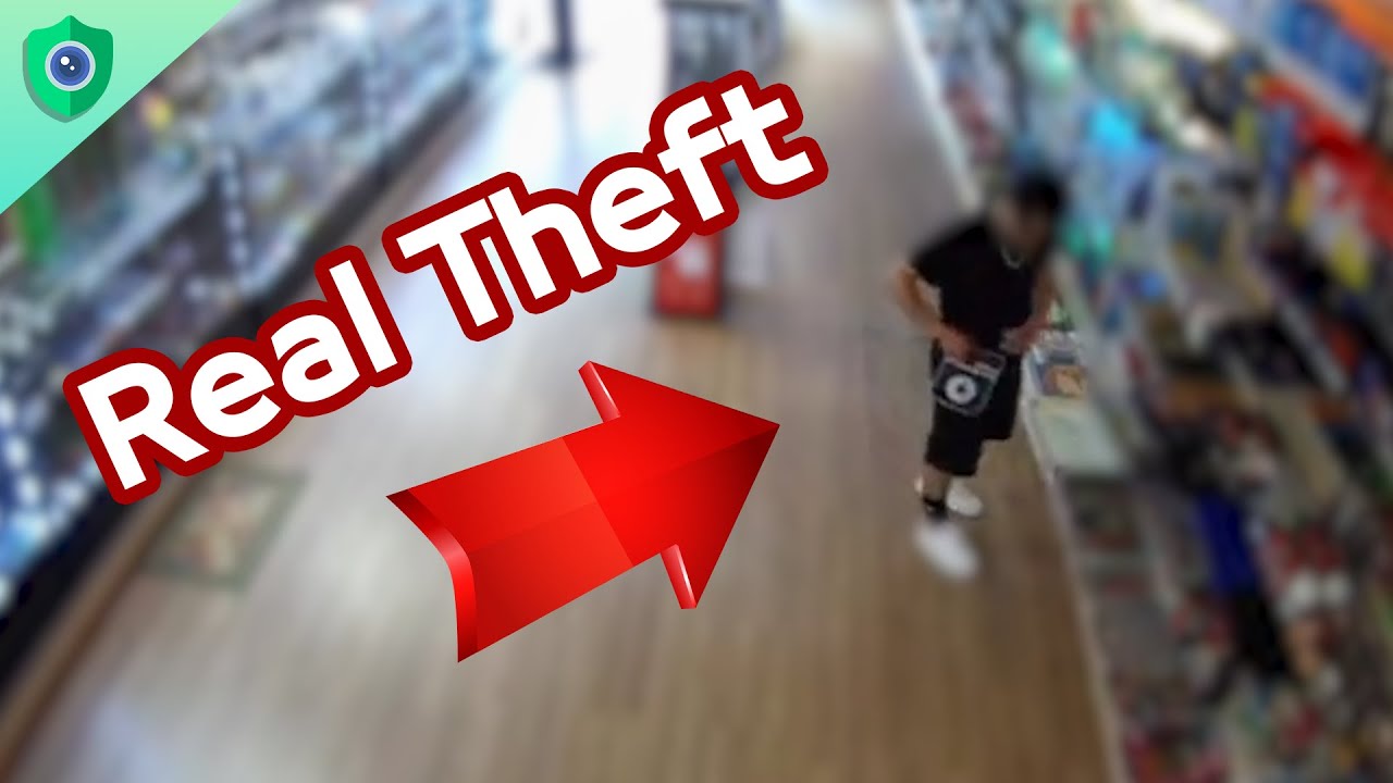 Store Theft Caught on Camera - Unbelievable Footage. - YouTube