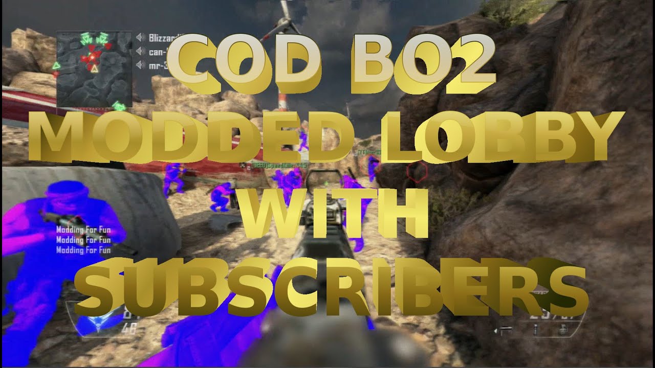 [COD BO2] Modded Lobby´s with Subscribers | God Mode for everyone ...