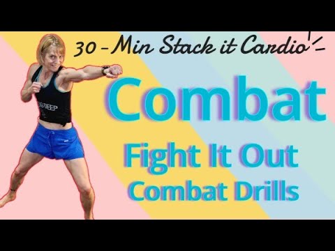 Get Ready to Sweat! Powerful Combat Cardio Stacked Cardio Drills - YouTube