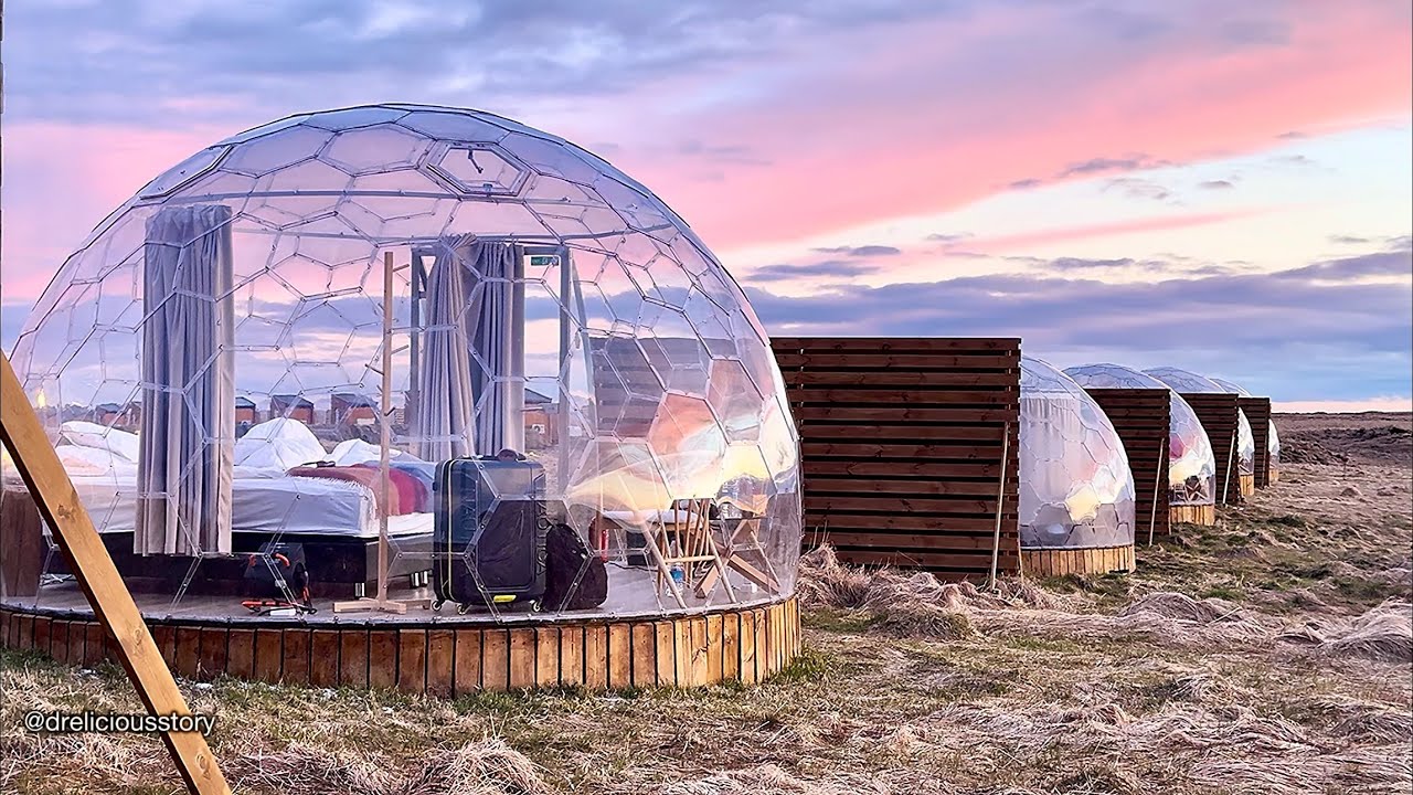 STAY AT AURORA IGLOO ICELAND STANDARD CABIN 13m REVIEW @ Stekkatún ...