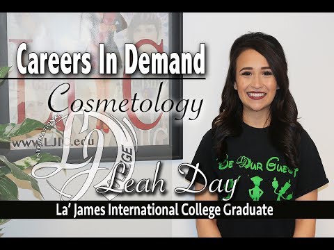 Careers In Demand, Leah Day talks Cosmetology! - YouTube