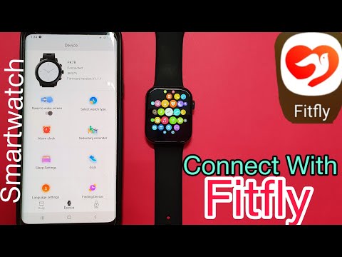 How to pair fitfly app in Android | How to connect FK 78 Smartwatch with Fitfly app and features