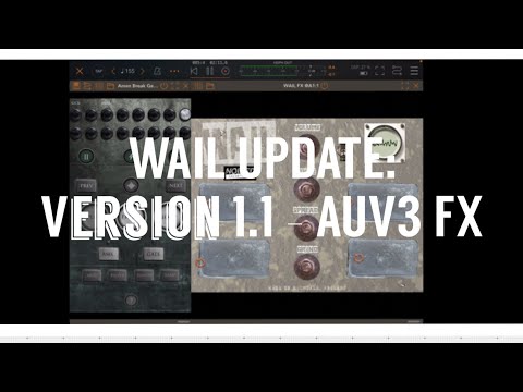 WAIL AUV3 FX | Jam sound demo with Amen Break Generator | iPad | AUM 