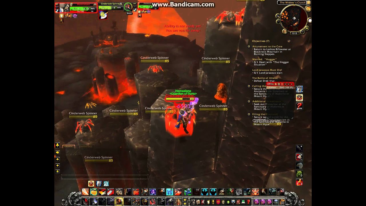 World of Warcraft Widows Clutch achievement - YouTube