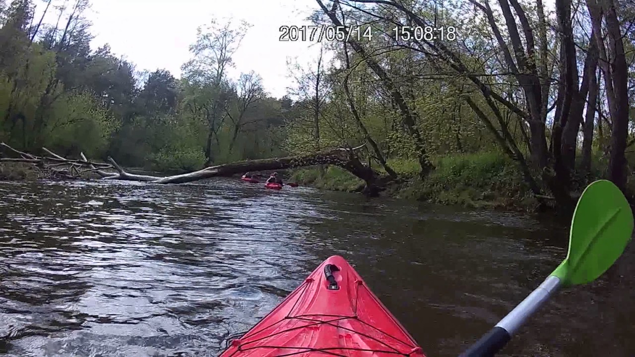 Spływ rzeką Świder - YouTube