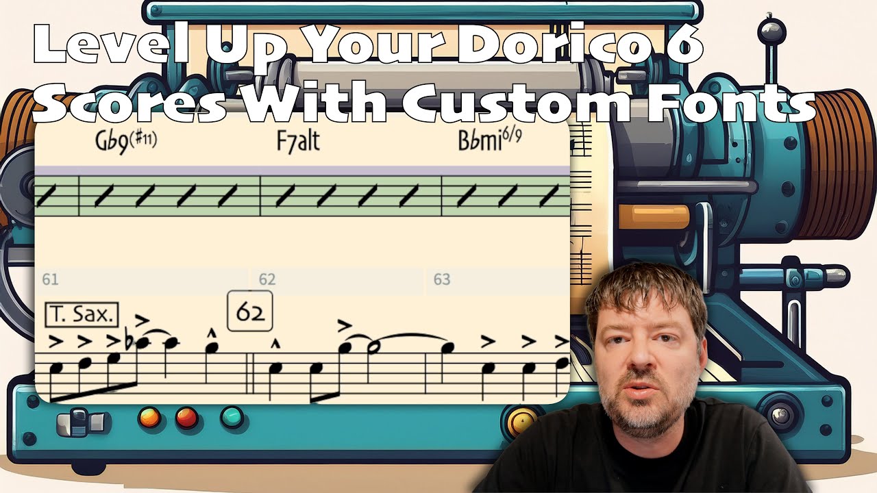 Level Up Your Dorico 6 Scores With Custom Fonts - YouTube