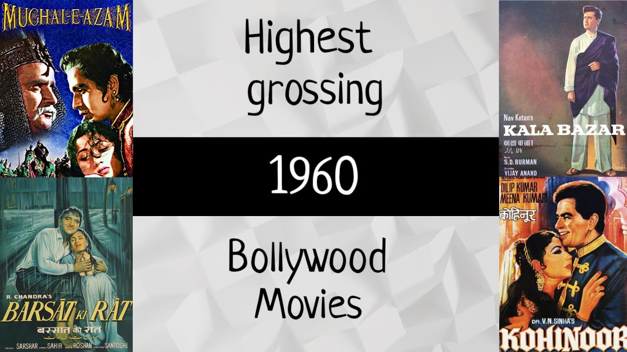 Top 10 Highest Earning Movies Of Bollywood in 1960 || Collection Of ...