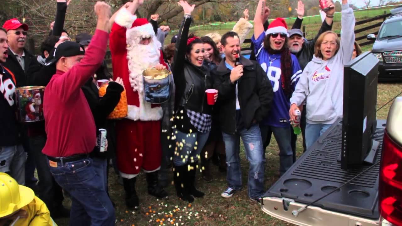 Santa's Having a Tailgate! Batson Haines - YouTube