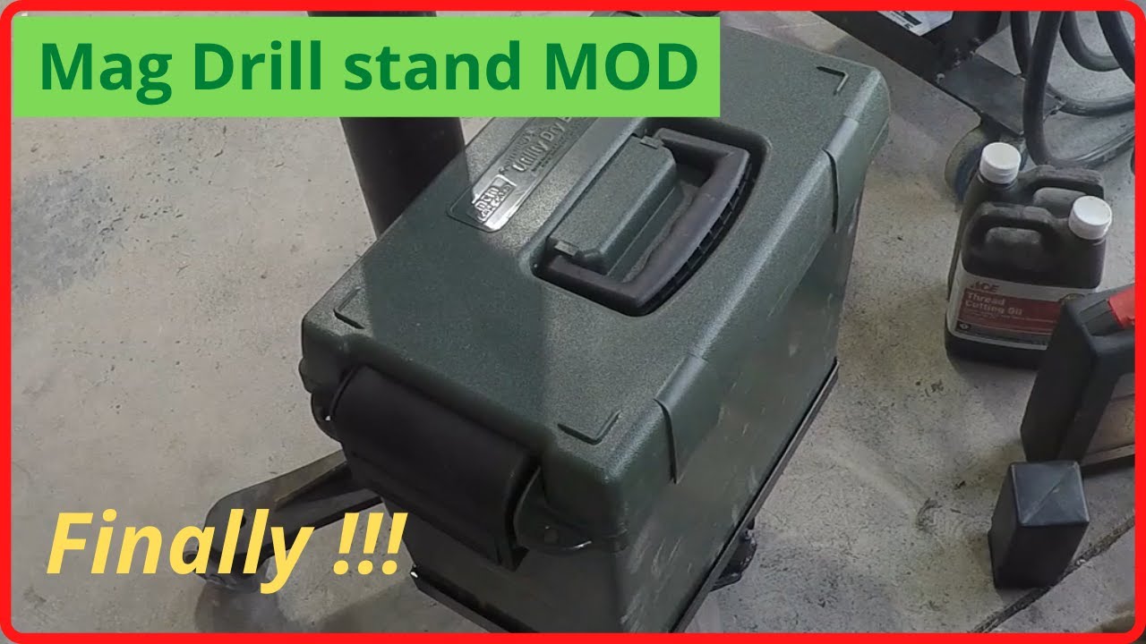 MOD for Mag Drill STAND... Finally! - YouTube