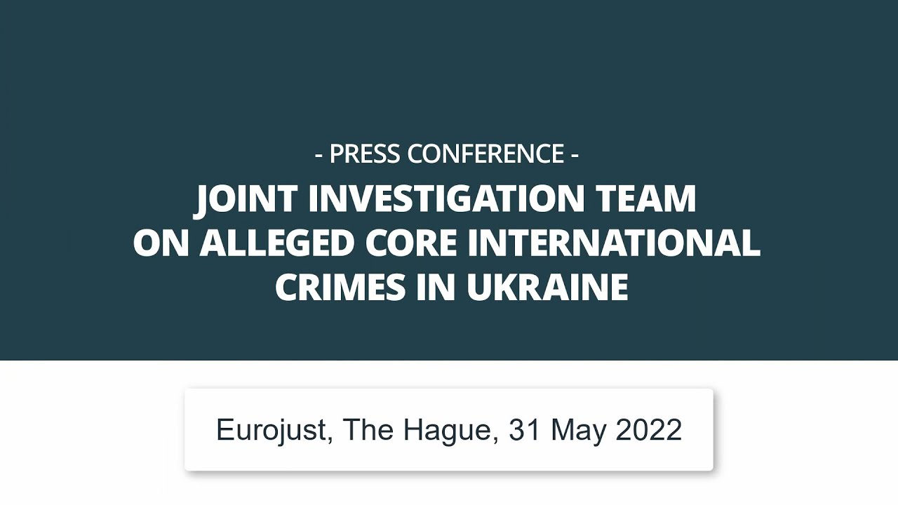 Press conference - Joint investigation team on alleged core intl ...