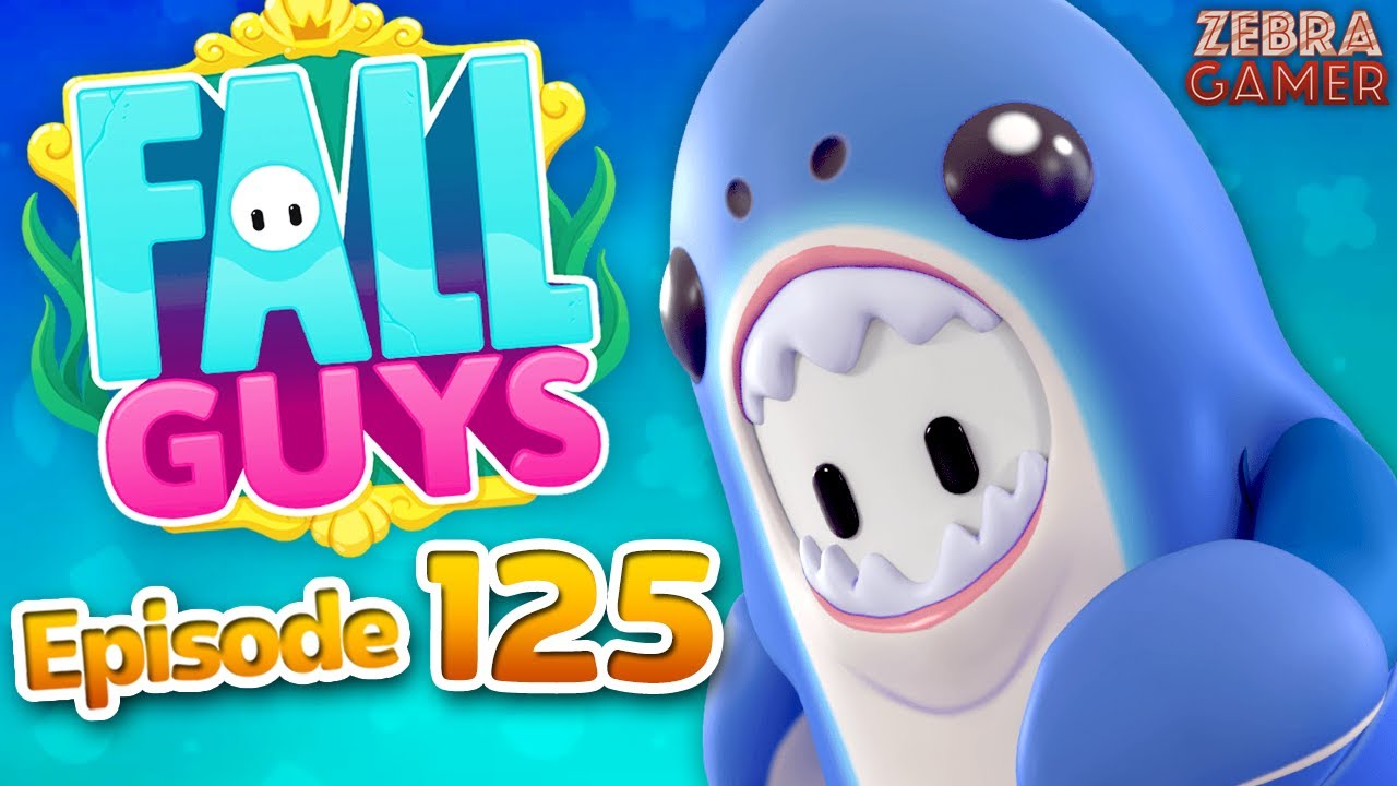 Shork Costume! - Fall Guys Gameplay Part 125 - Season 3 Sunken Secrets ...