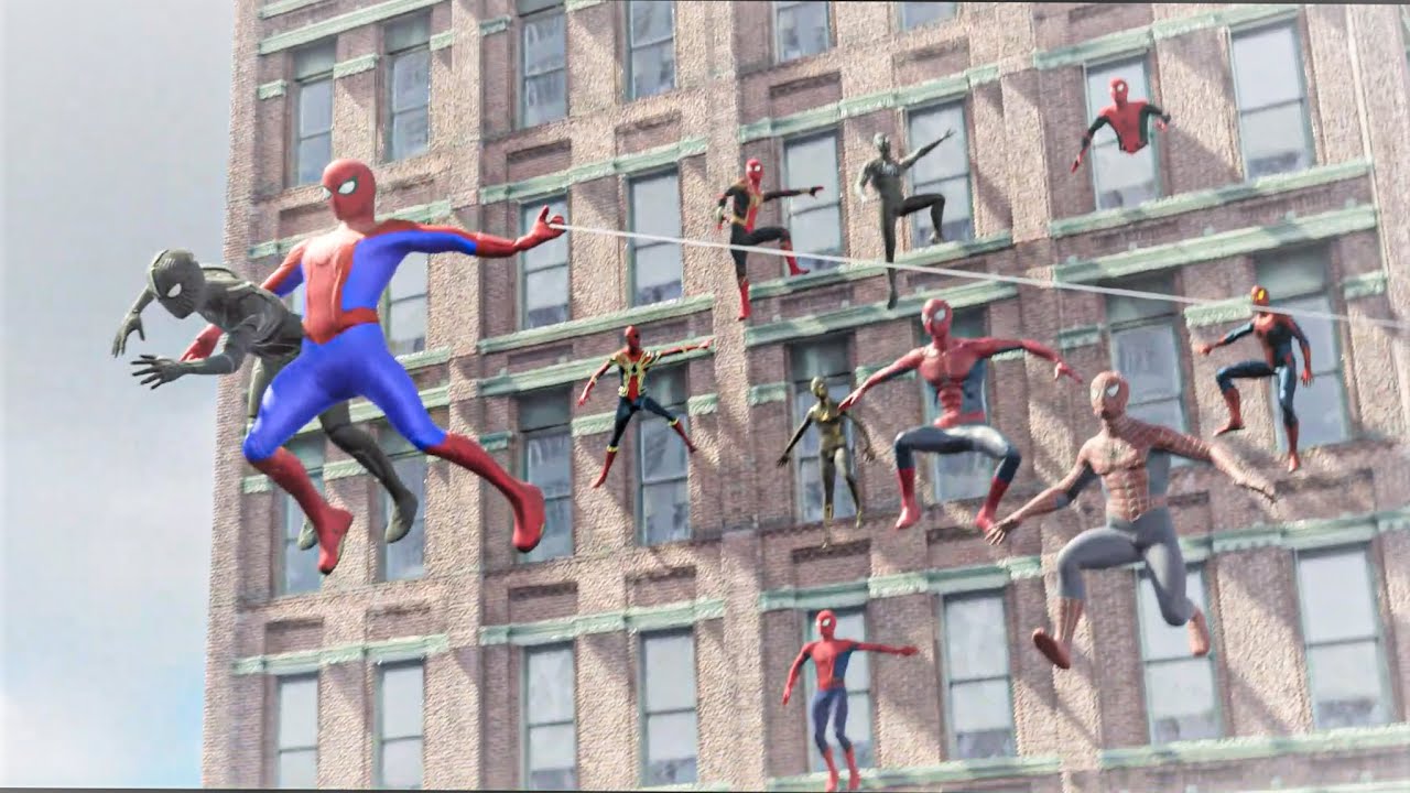Evolution of Spiderman Suits in live-action | Emil JR studios - YouTube