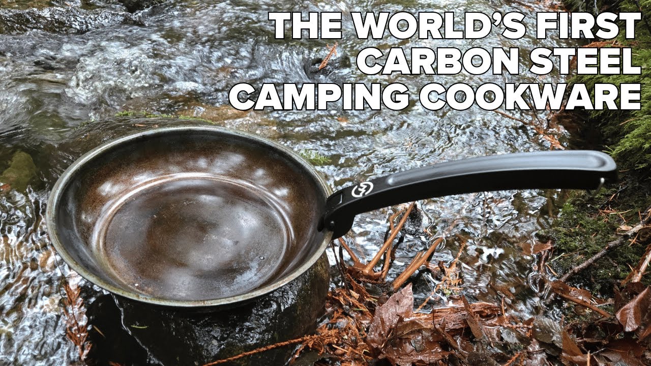 TESTING THE WORLD'S FIRST CARBON STEEL CAMPING COOKWARE - YouTube