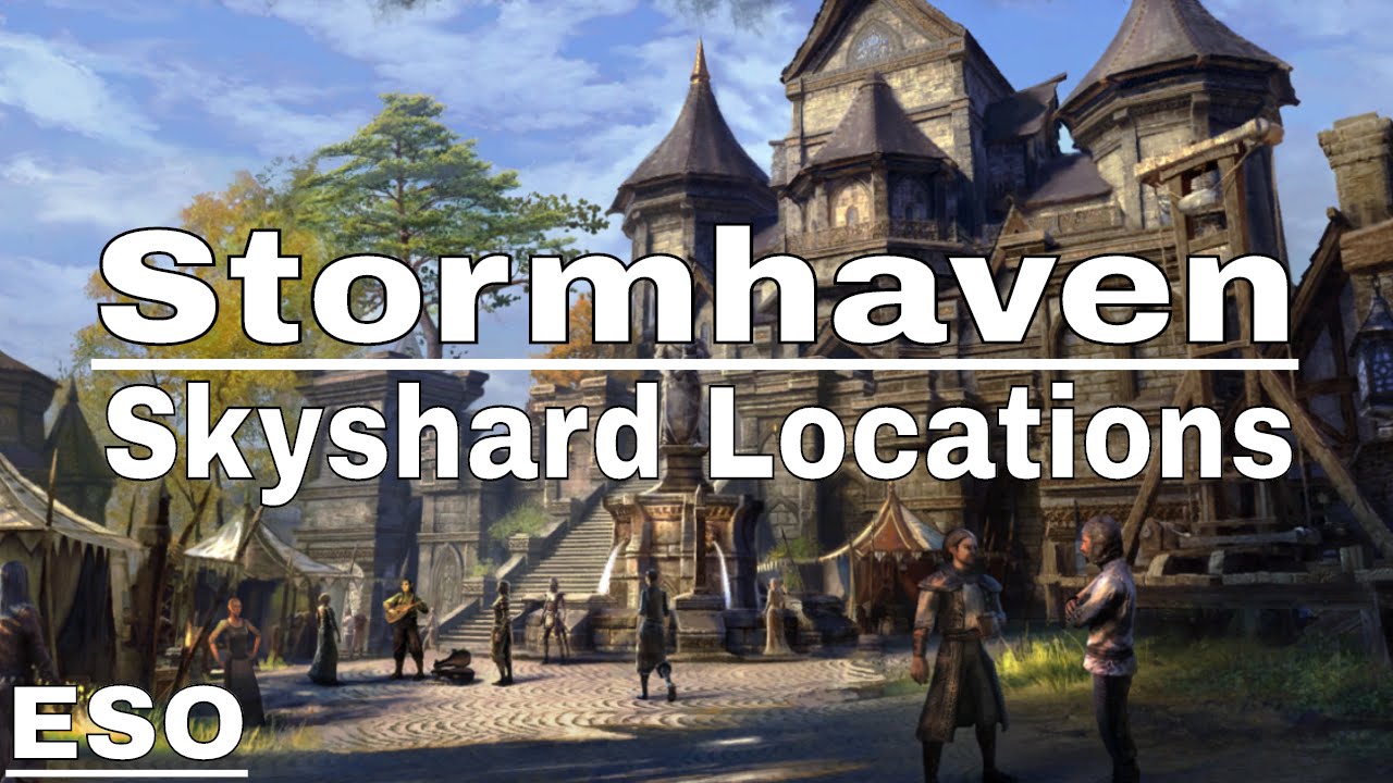 ESO | Stormhaven Skyshard Locations (Description) - YouTube
