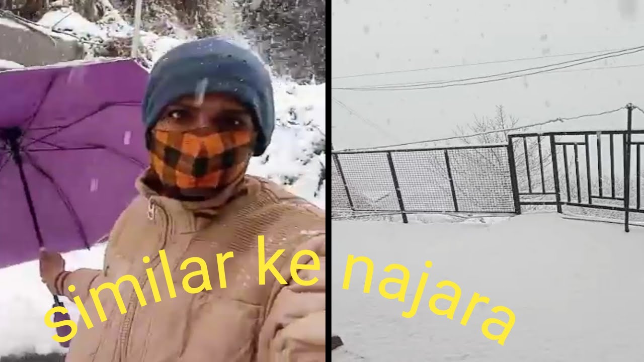 Shimla kissing Kitna achcha pyar raha hai baraf khana jara - YouTube