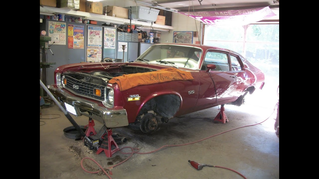 Restoring my 73 Nova SS Video Series- Part #1 - Motor removal ...