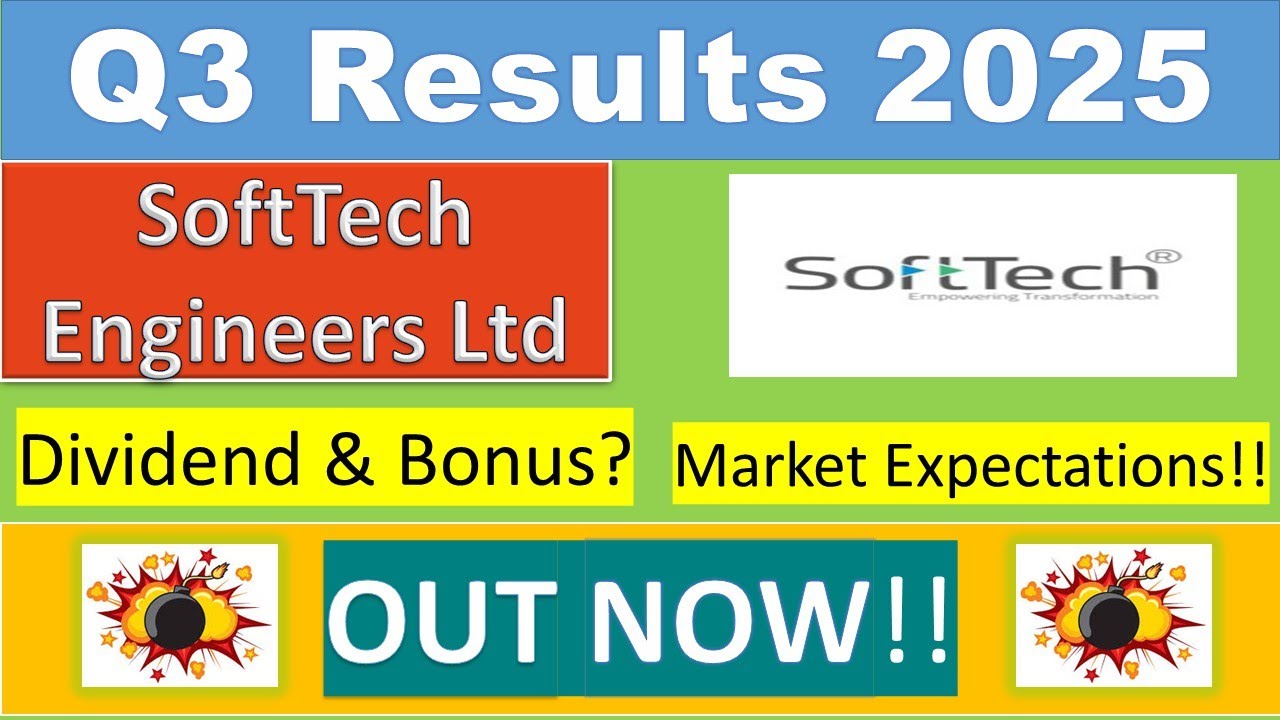 SoftTech Engineers Q3 Results 2025 | SoftTech Engineers Results Today| SoftTech Engineers Share ...
