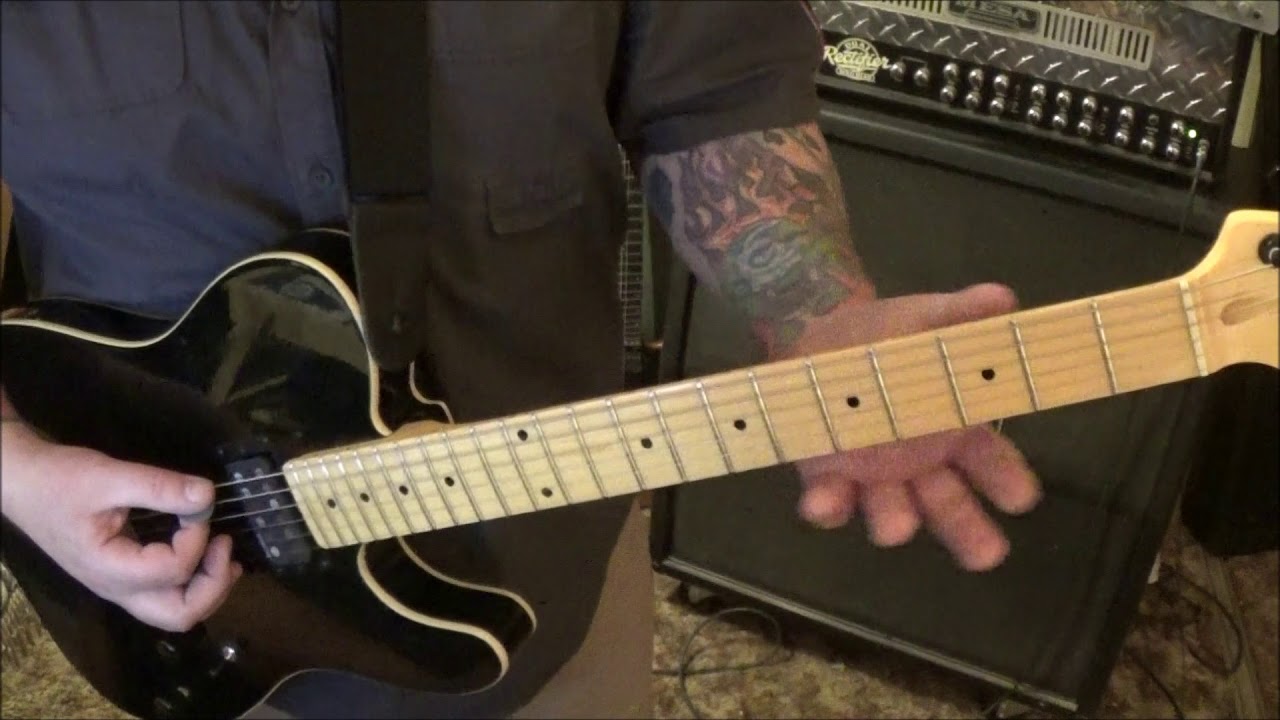 How to play DESTINATION UNKNOWN by MISSING PERSONS - Guitar Lesson by ...