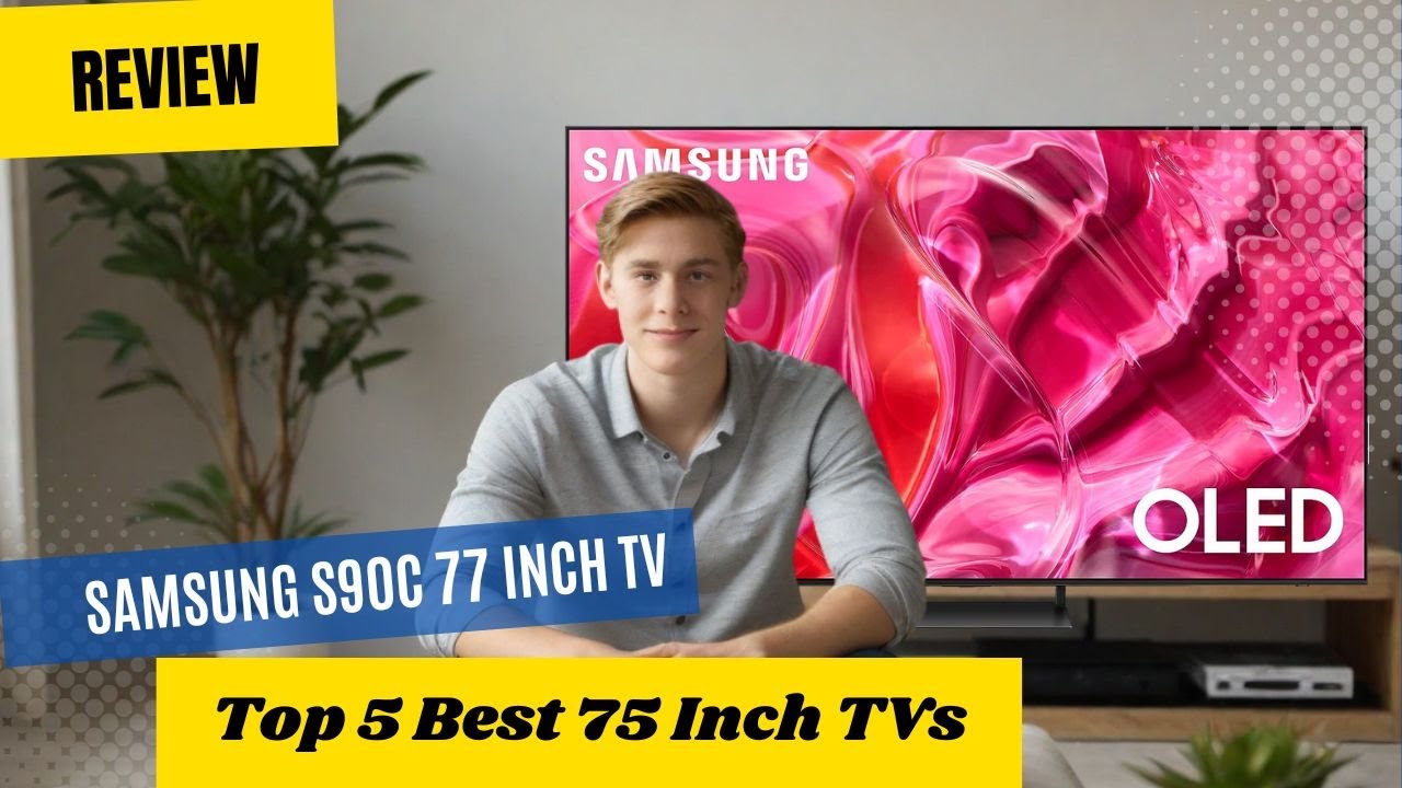 Review SAMSUNG 77-Inch Class OLED 4K S90C Series Quantum HDR 2024 - YouTube