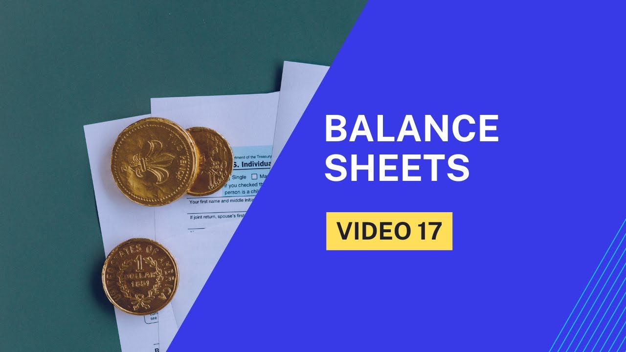 How To Read Balance Sheets - YouTube