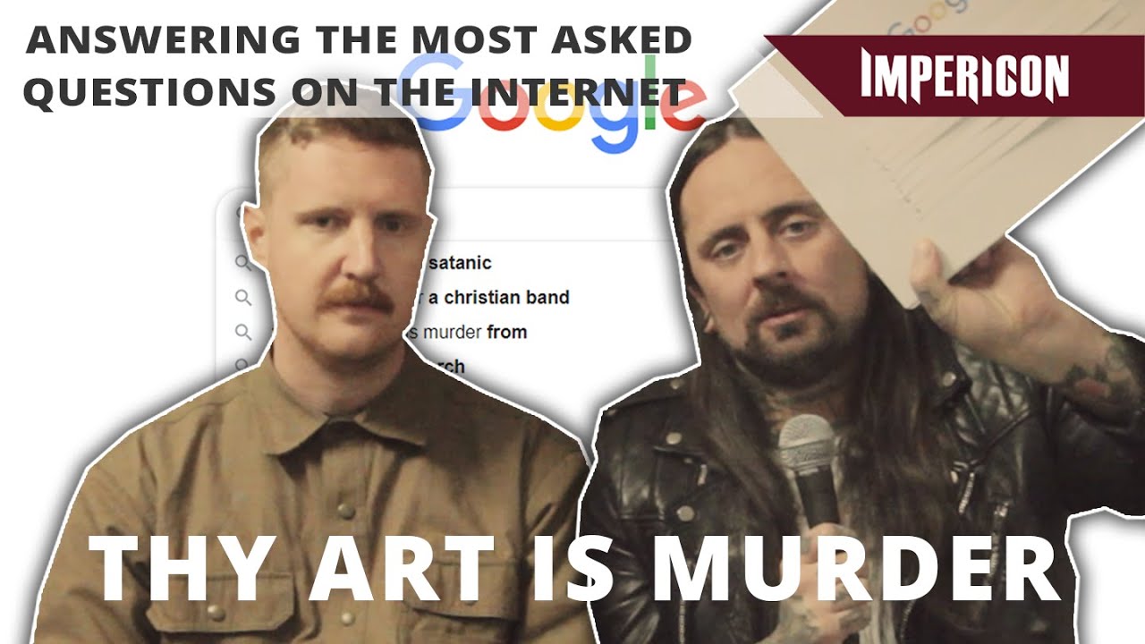 CJ & Sean Delander | THY ART IS MURDER Answering The Most Asked ...