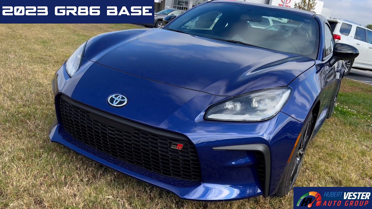 2023 GR86 Base in Trueno Blue! Quick Walk-Through - YouTube
