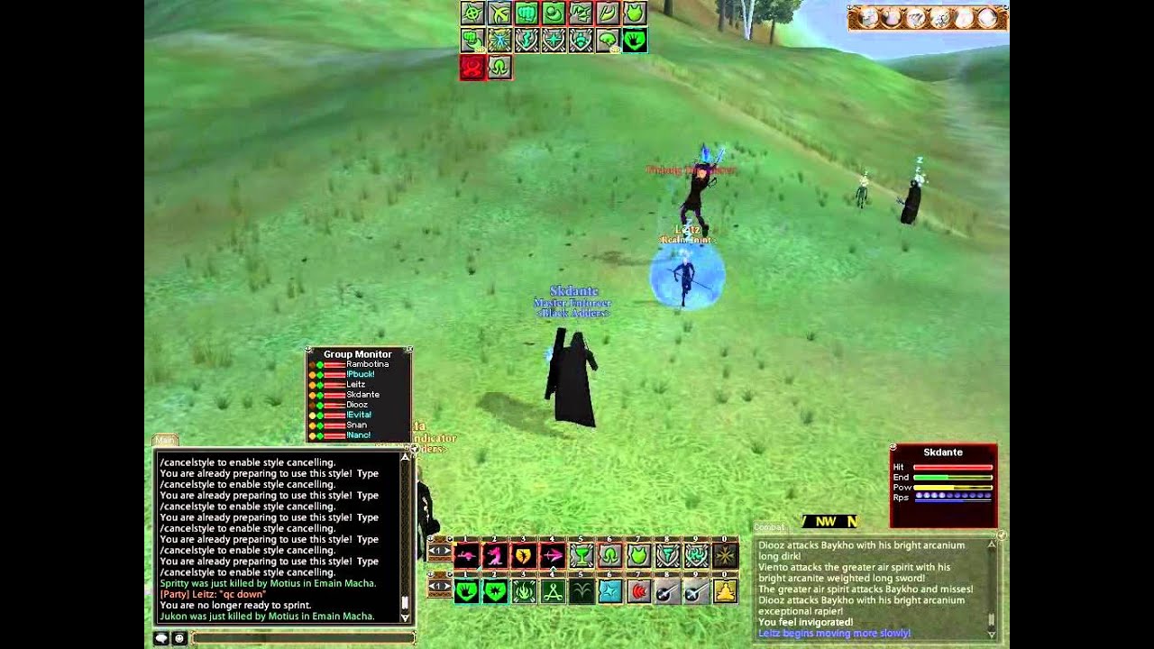 DAOC Paladin UTHGARD BLACK ADDERS - YouTube