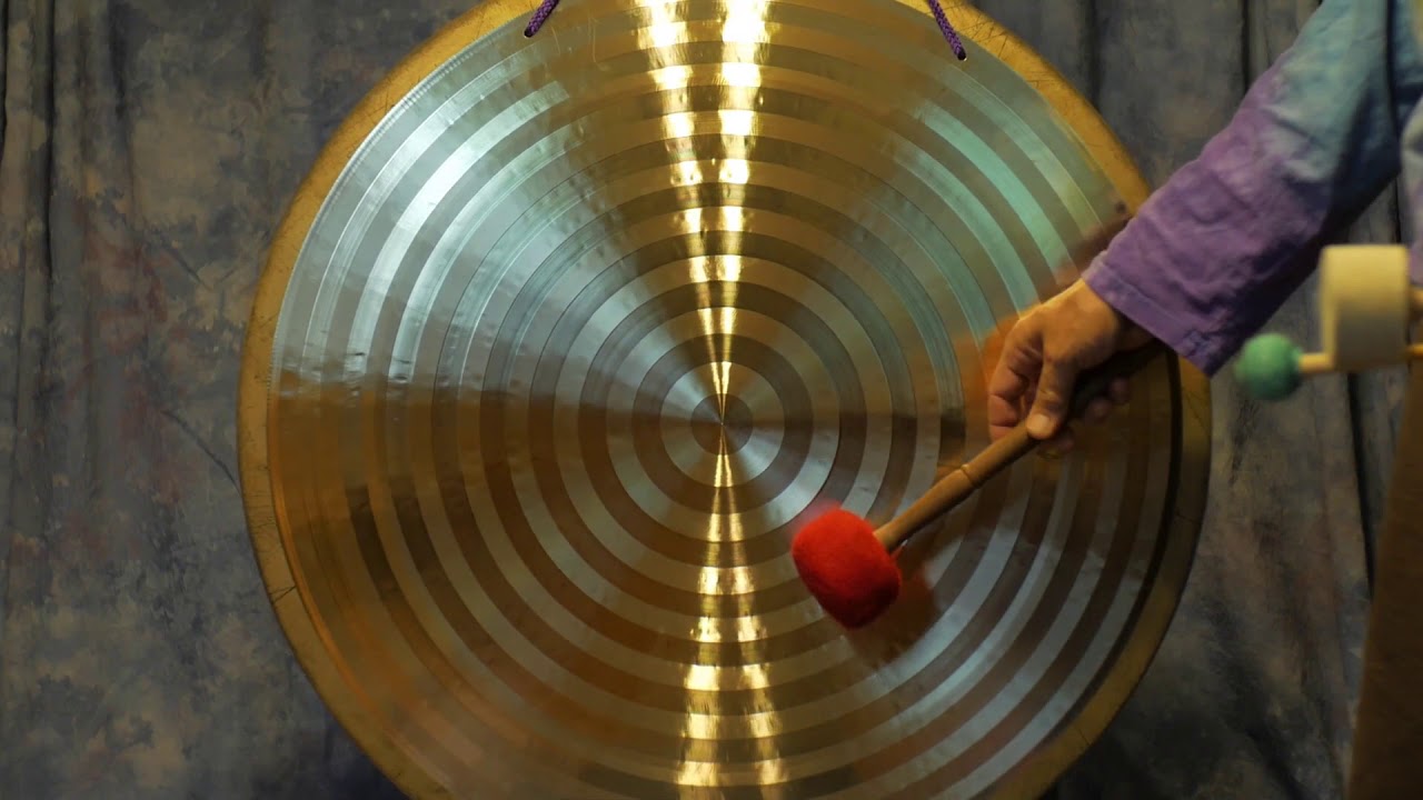 Celestial 20" Bronze Gong w/Tutorial - YouTube