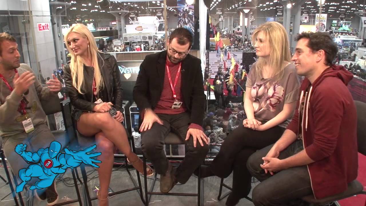 BRAD NEELY, BROOKE HOGAN, And DANIEL WEIDENFELD @ NYCC2013 | Video ...